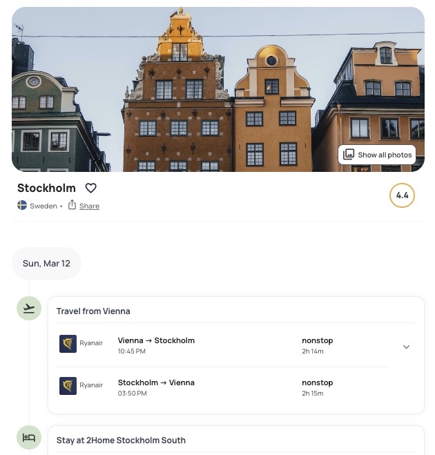 Travelities | Personalized trips